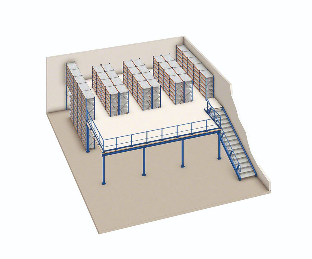 Samonosivi čelični podest – Primat Logistika BiH